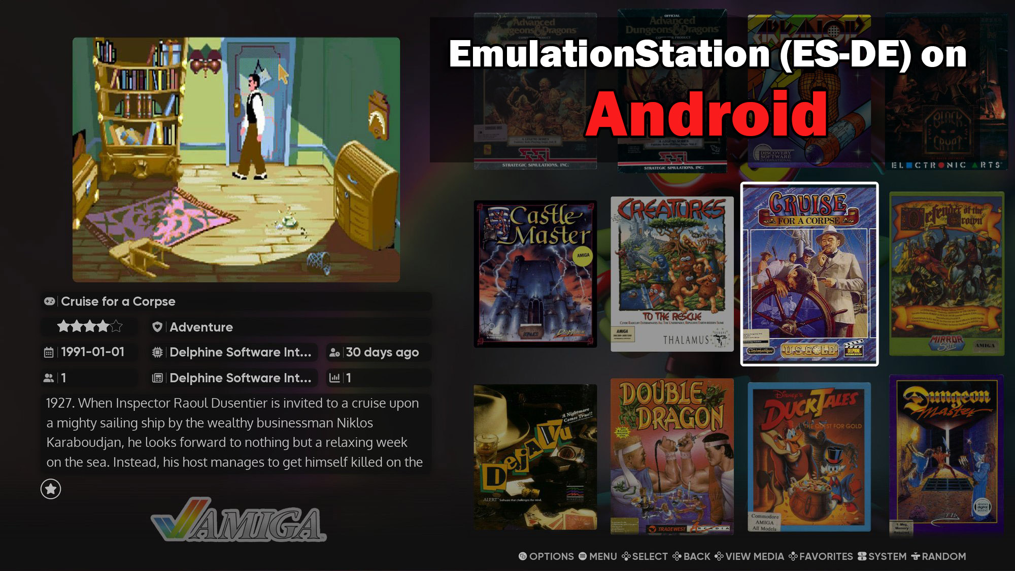 How to Set Up EmulationStation on Android - AndroGaming.com
