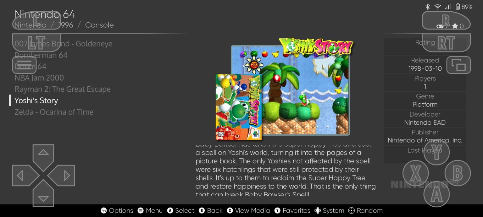 How to Set Up EmulationStation on Android - AndroGaming.com